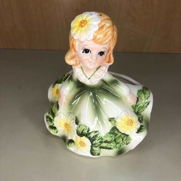Relpo | Accents | Rare Vintage Relpo Flower Girl Planter 68 | Poshmark